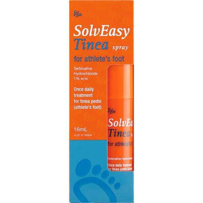 SolvEasy Tinea Spray Anti-Fungal Itchy Athletes Feet – Foot HQ Podiatry ...